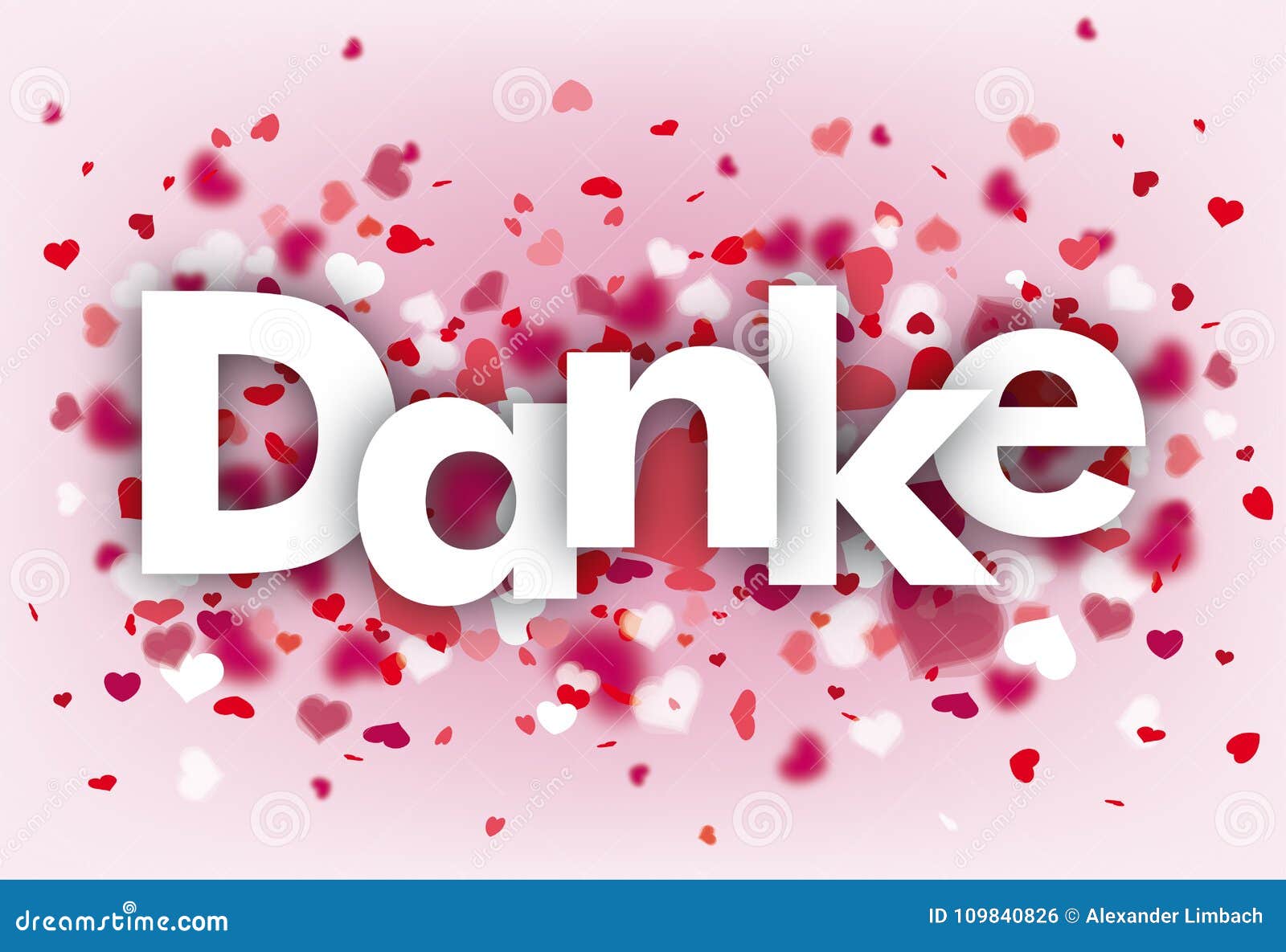 Old Paper, Danke Means Thank You, Wooden Background Royalty-Free Stock ...