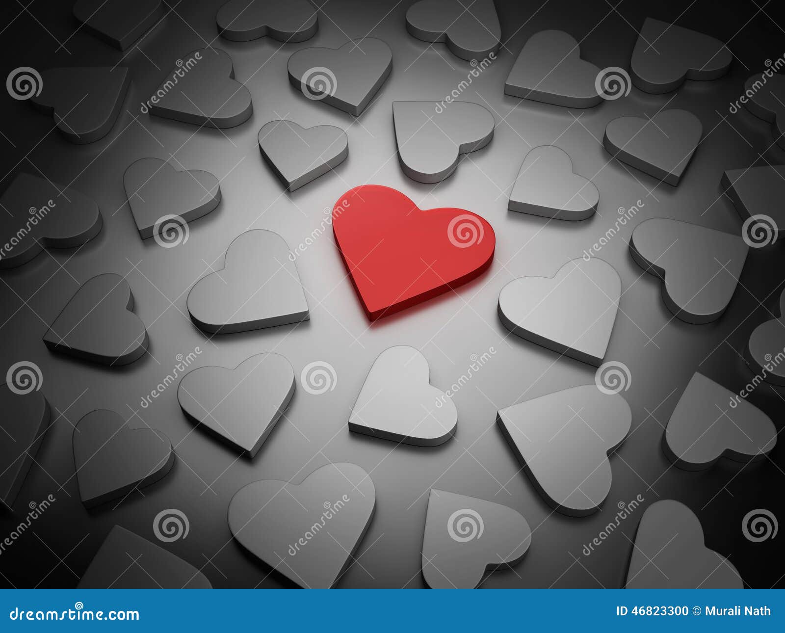 Hearts stock illustration. Illustration of shine, love - 46823300