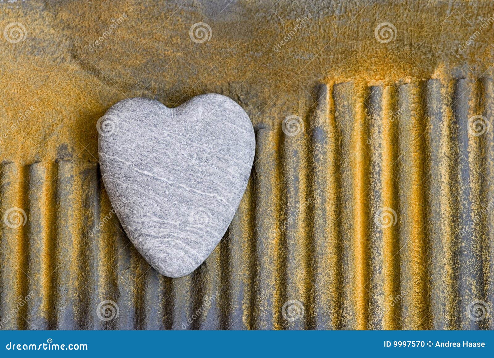 Hearts on rust stock photo. Image of gray, valentines - 9997570