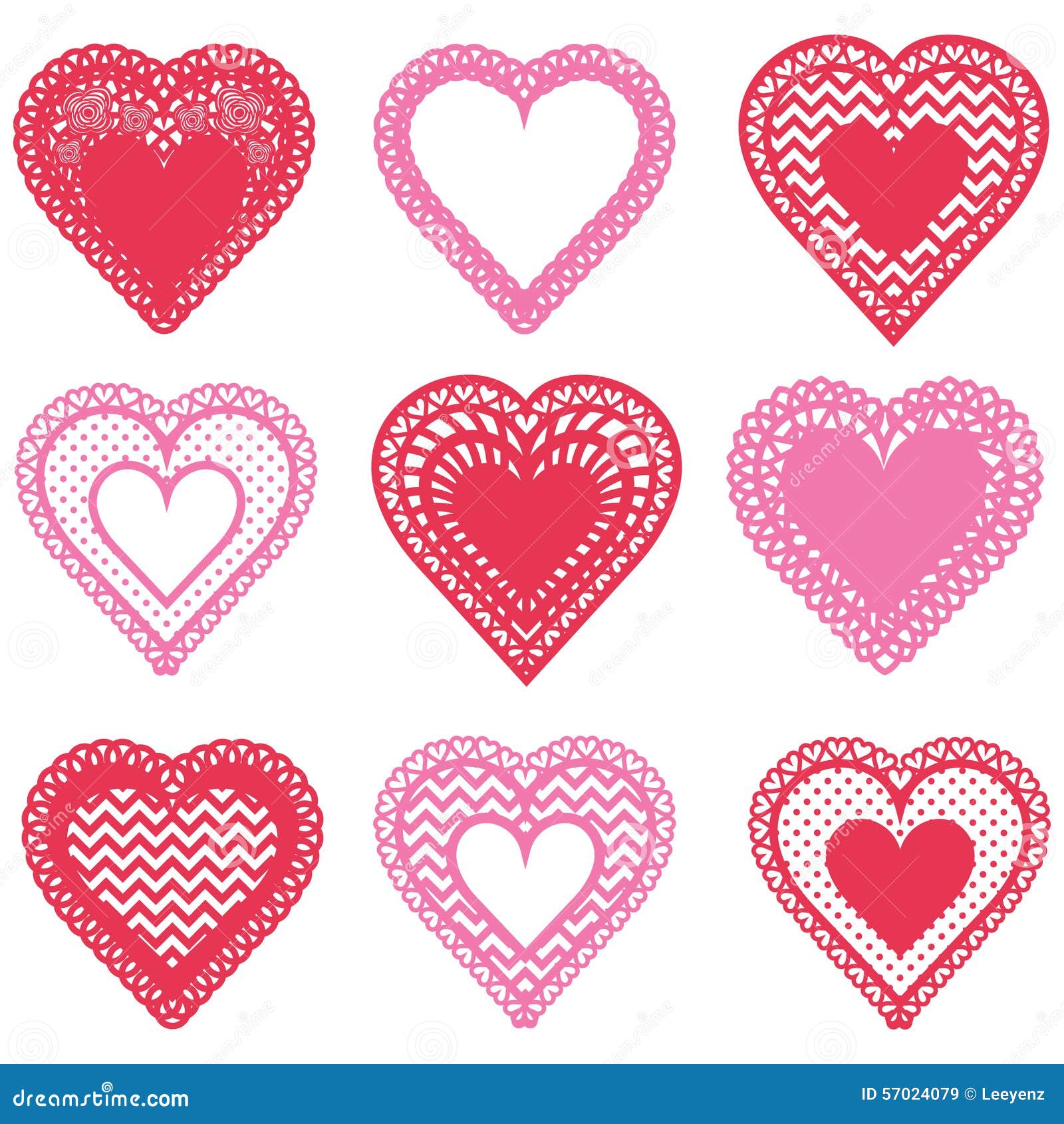 Hearts Shape Pattern Design Stock Vector - Illustration of effect ...