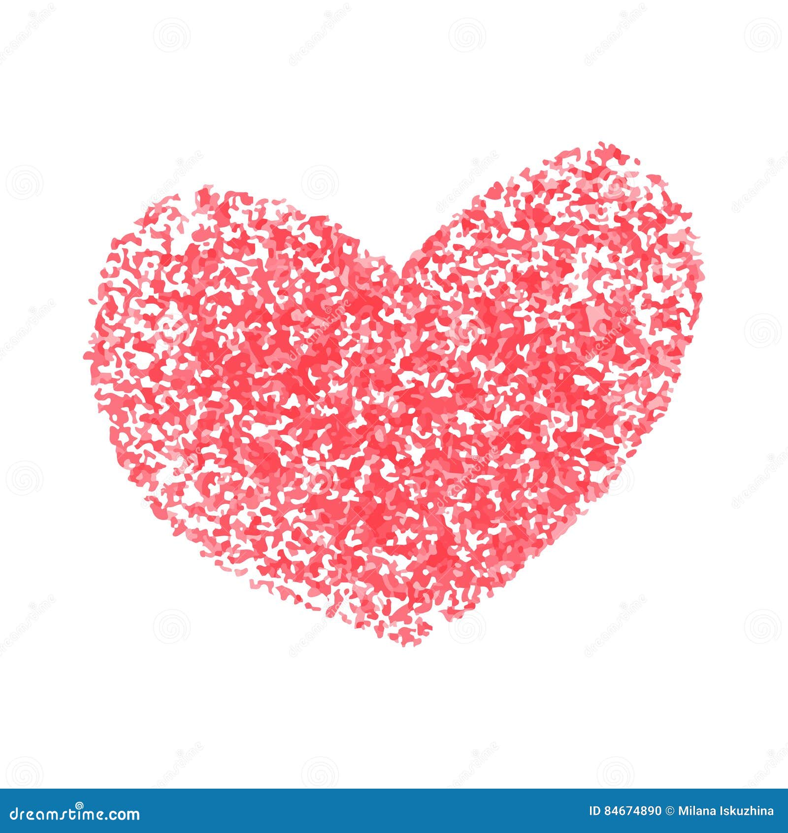 Hearts of splatter stock vector. Illustration of abstract - 84674890