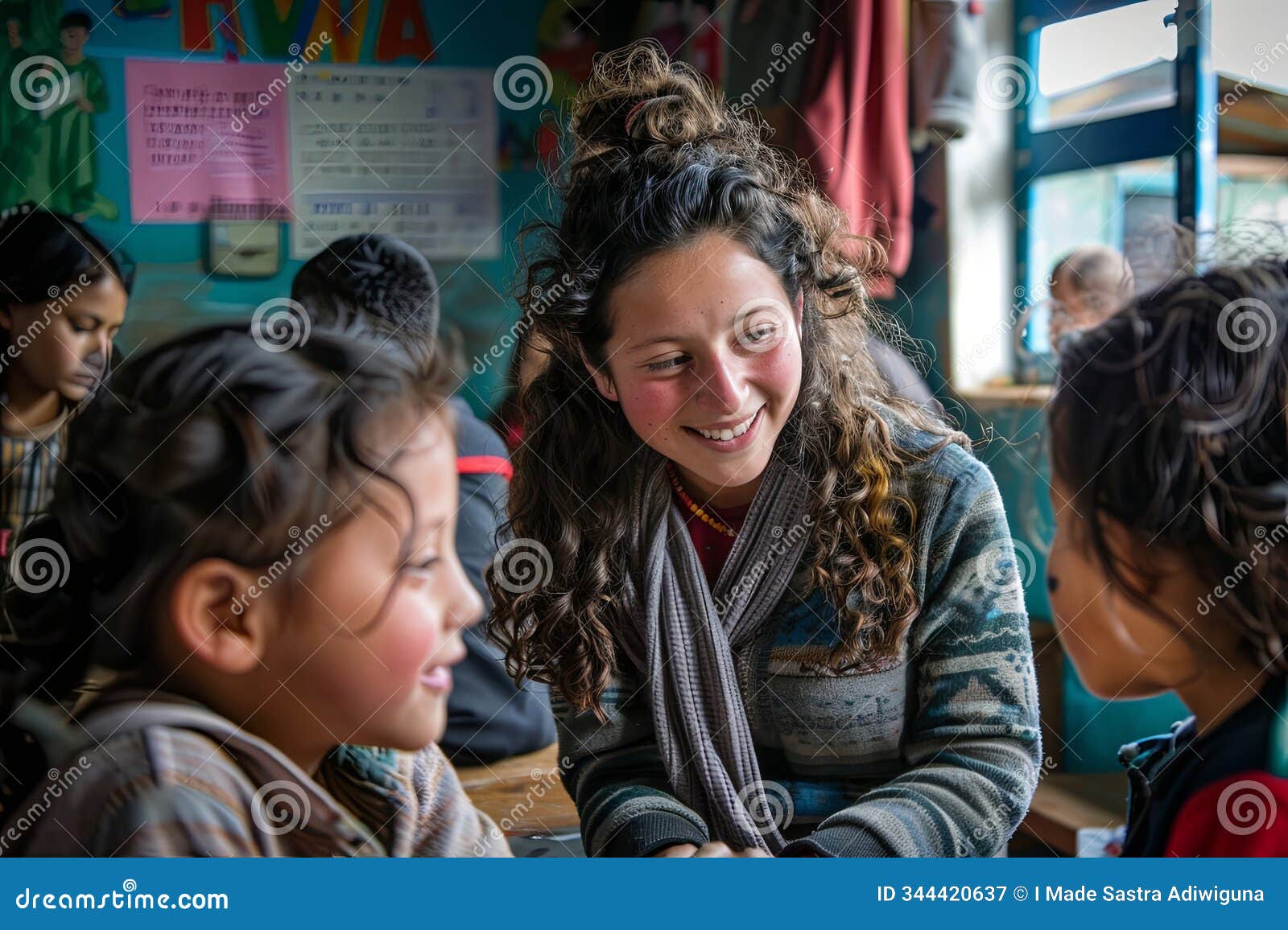 Heartwarming Moments in Education Teachers Interacting with Students AI ...