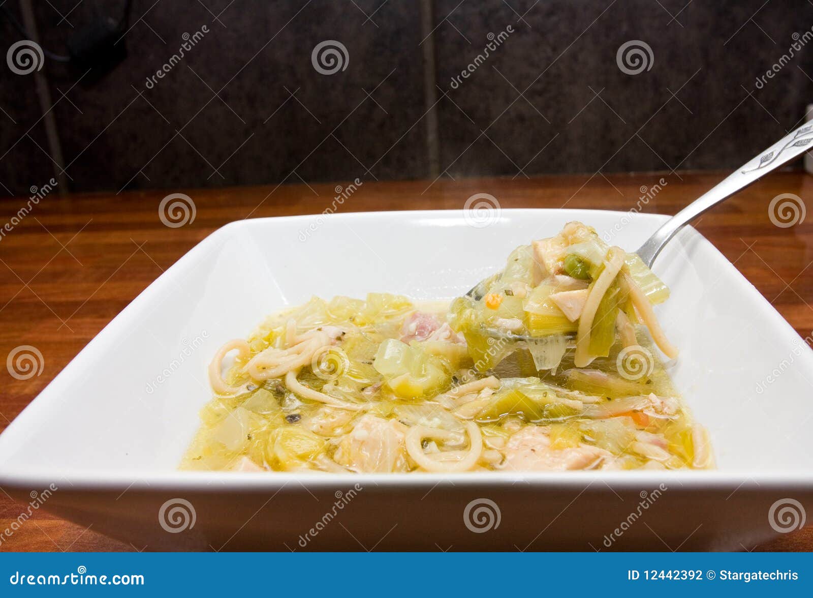 Hearty broth stock photo. Image of food, savoury, homemade - 12442392
