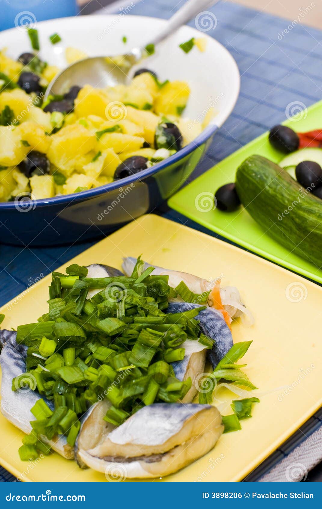 Hearty meal stock photo. Image of vegetarian, plates, homemade - 3898206