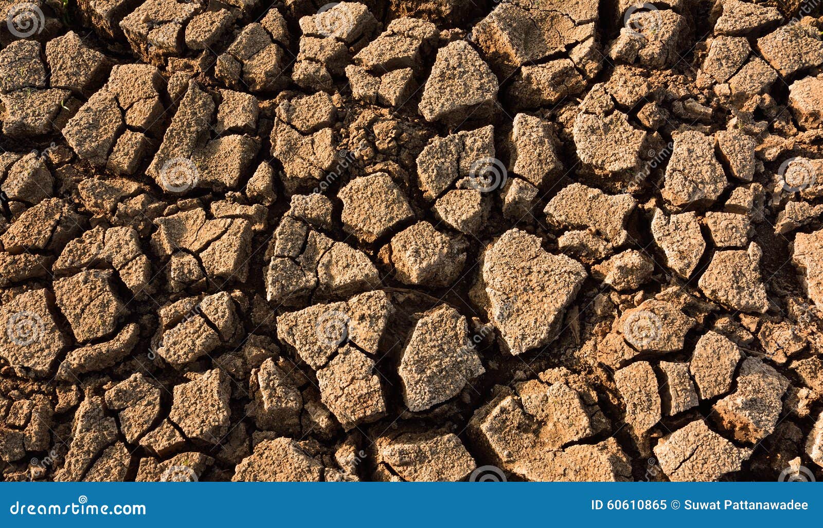 Heat , Drought Parched Ground . Stock Image - Image of heat, horizontal ...