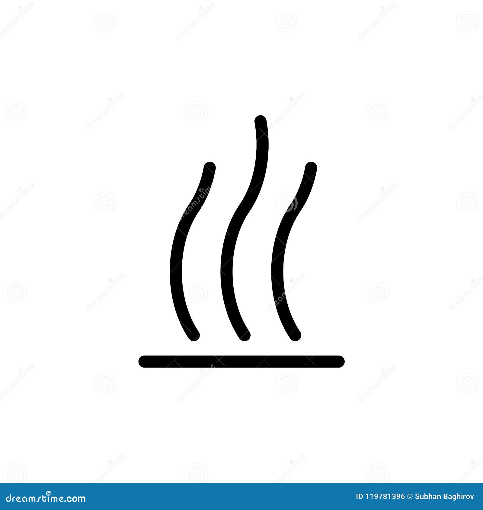 Heat Icon Three Arrow Up Symbol, New Concept Royalty-Free Cartoon ...