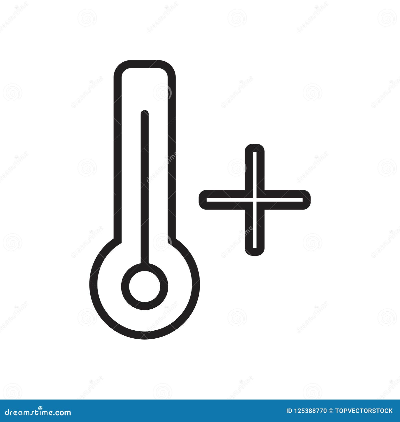 Heat Icon Vector Isolated on White Background, Heat Sign Stock Vector ...