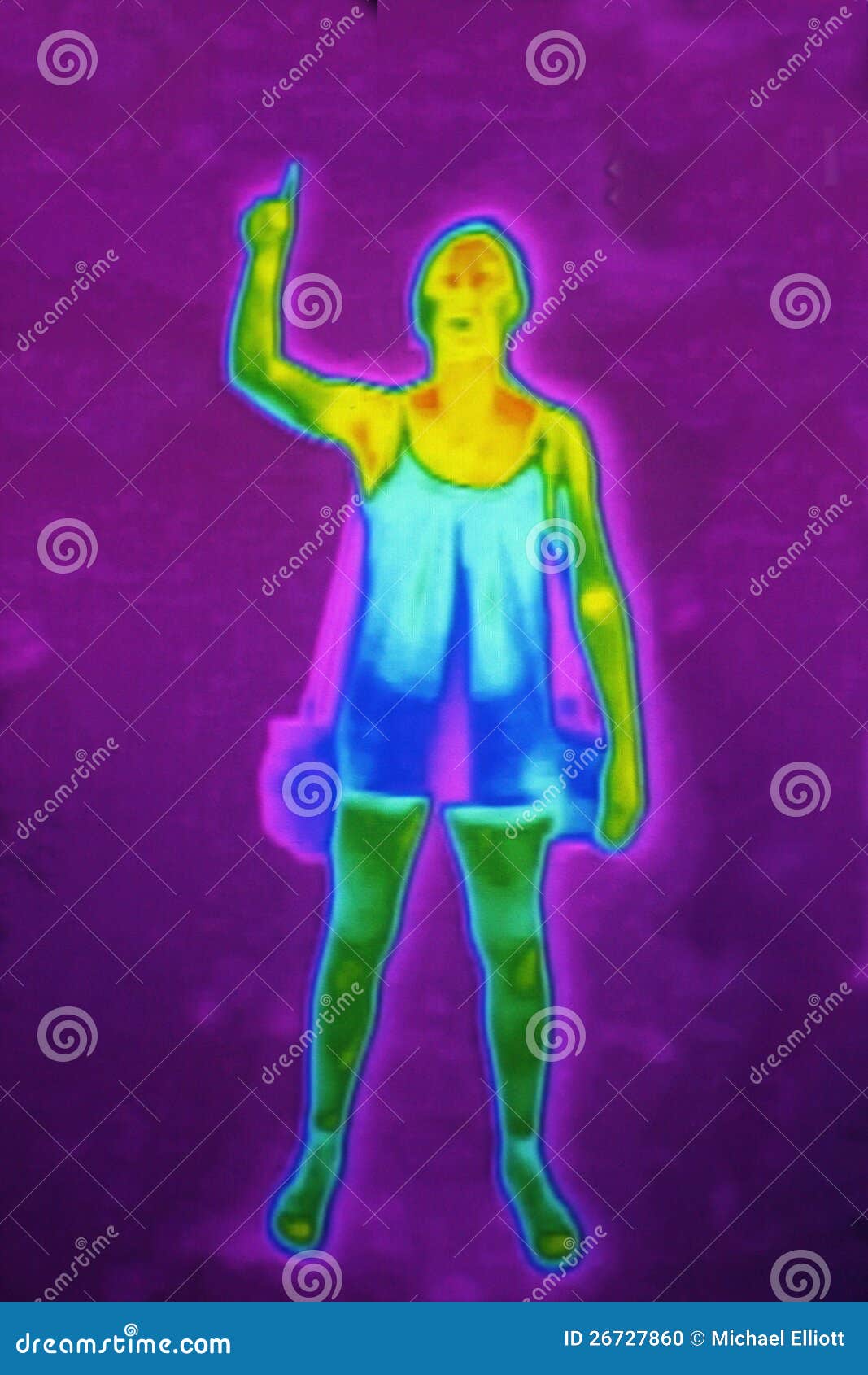 Heat Image stock photo. Image of imager, exterior, temperature - 26727860