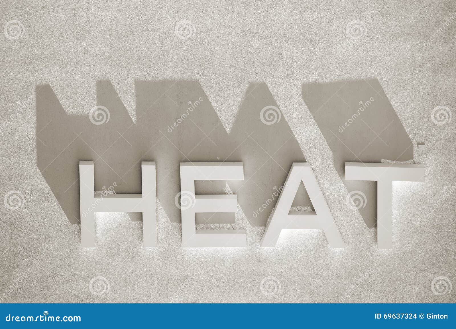 Heat lettering stock photo. Image of lettering, conceptually - 69637324