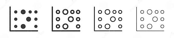 Heat Map Icon Vector Set on White Background Stock Vector ...