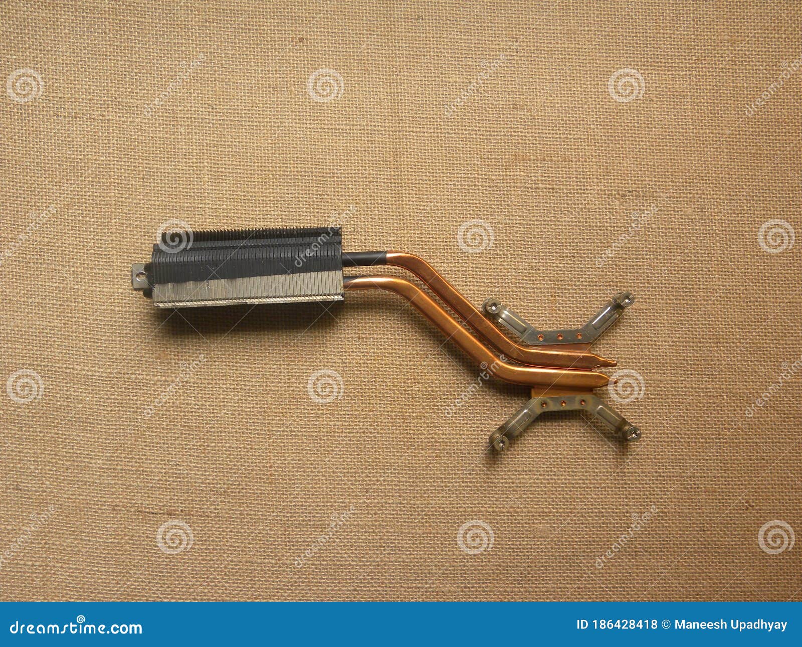 Heat transfer device stock photo. Image of action, heatsink - 186428418