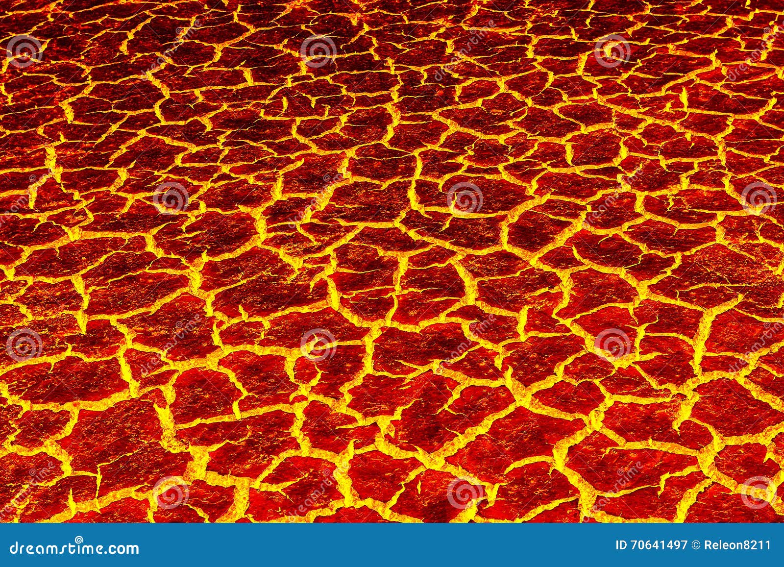Heat Red Cracked Ground Texture after. Stock Image - Image of chapped ...
