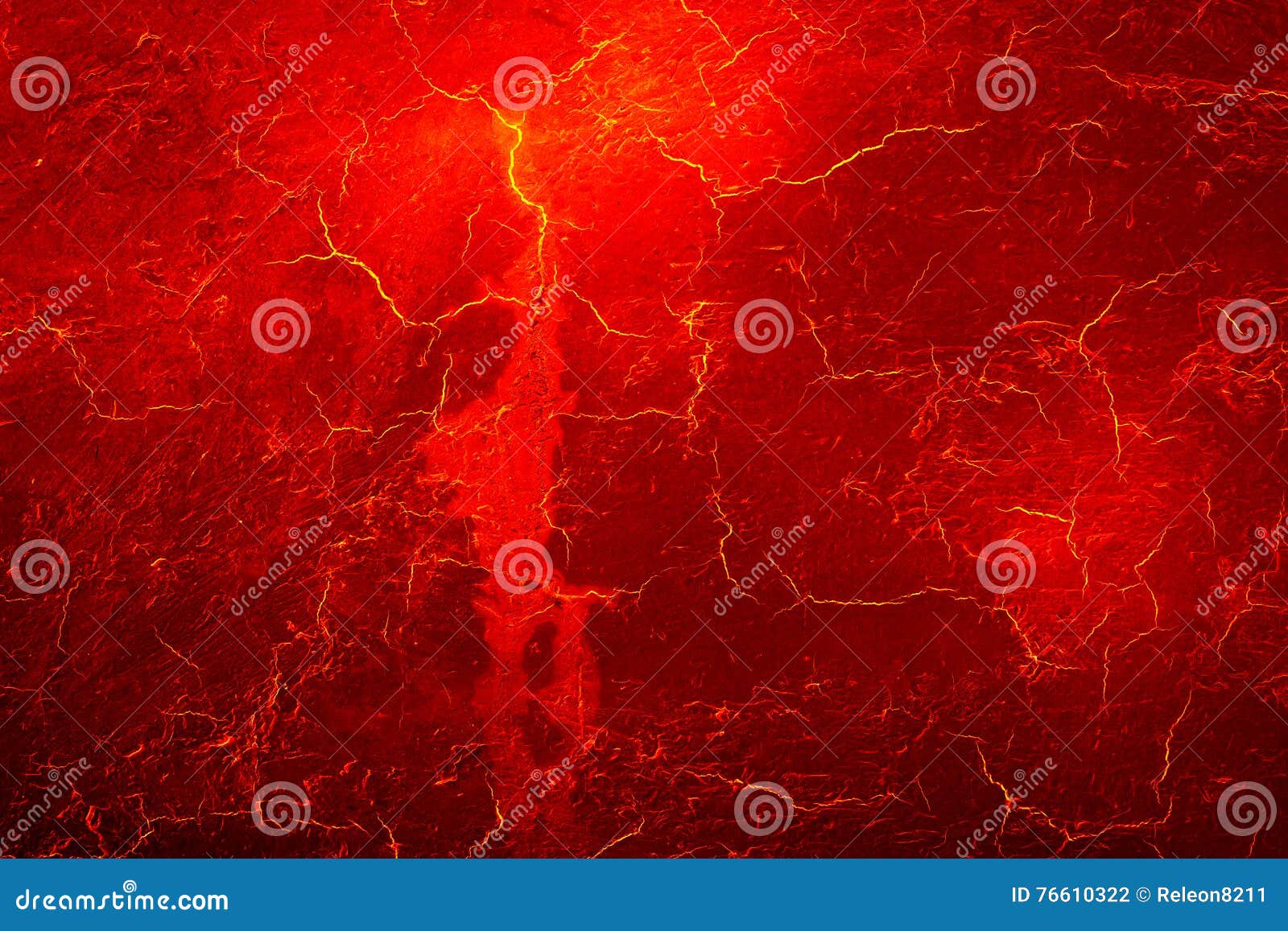 Heat Red Cracked Ground Texture. Stock Photo - Image of grained, fire ...
