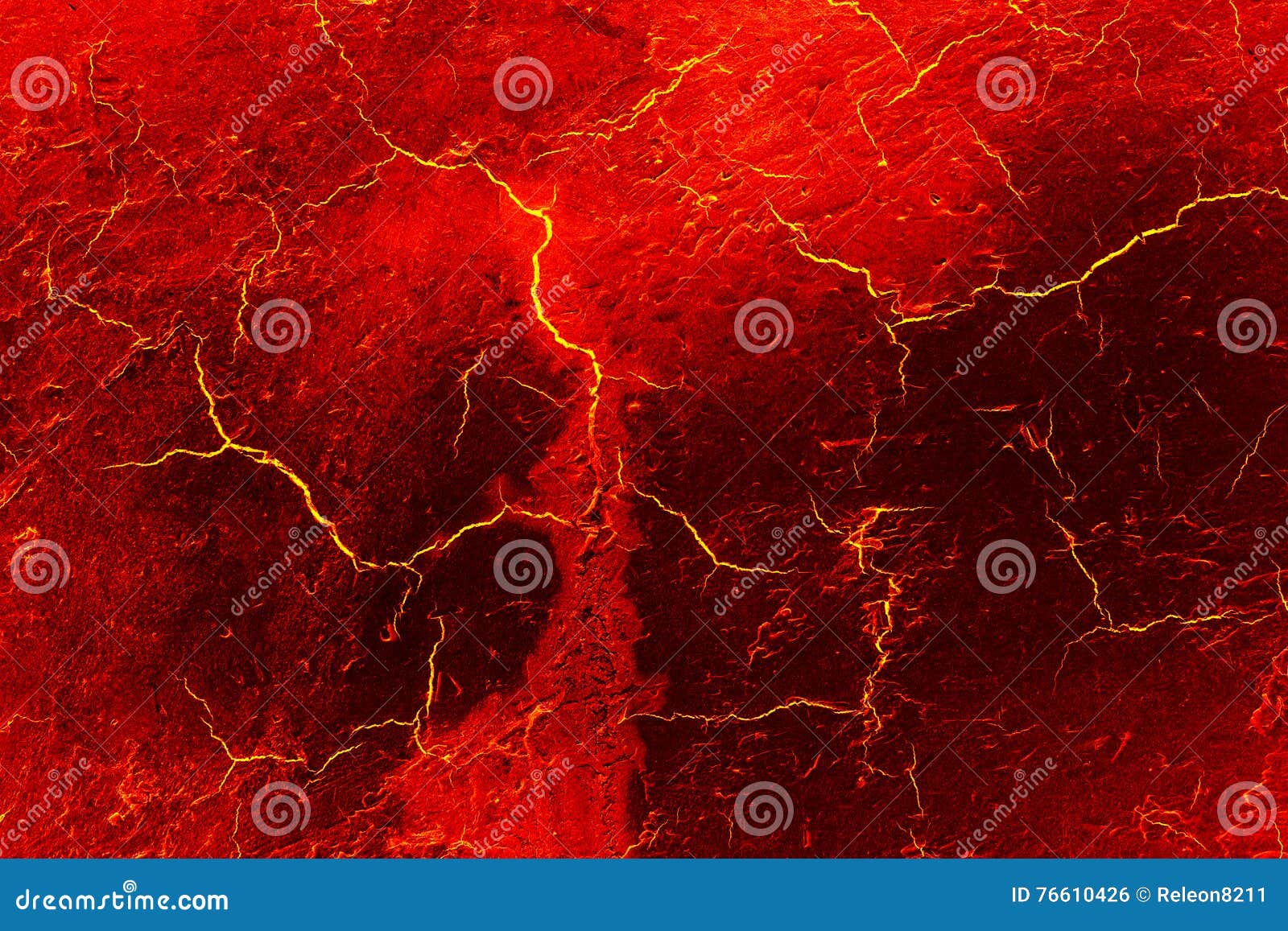 Heat Red Cracked Ground Texture. Stock Photo - Image of hardened, fire ...