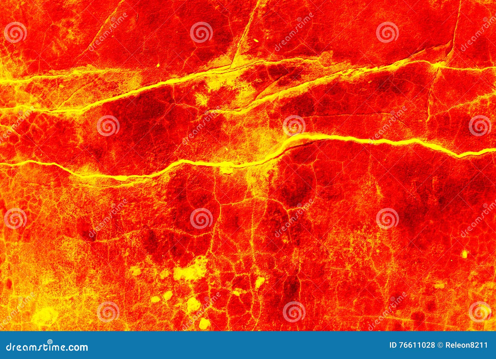 Heat Red Cracked Ground Texture. Stock Illustration - Illustration of ...