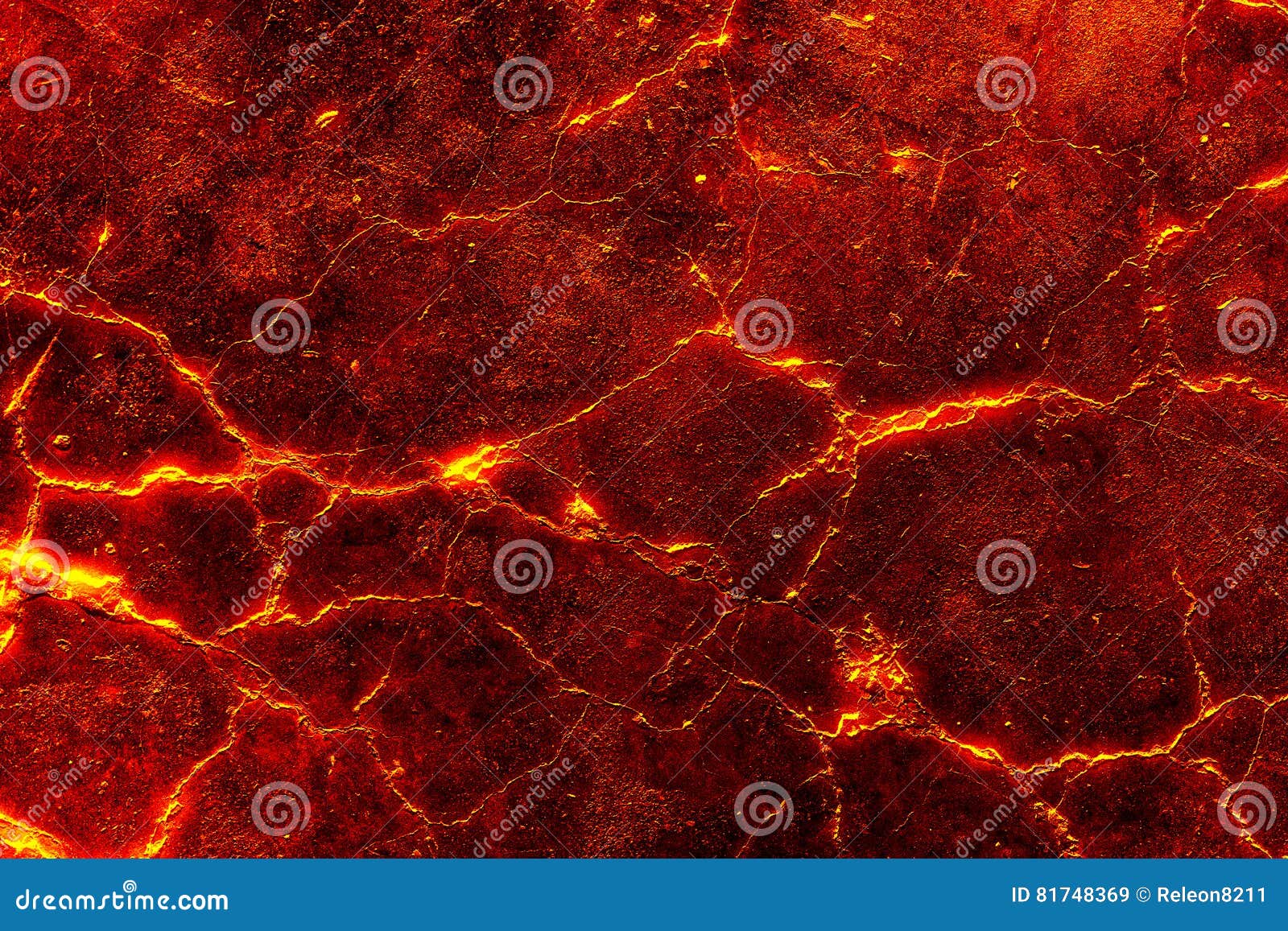 Heat Red Cracked Ground Texture Stock Image - Image of smouldering ...