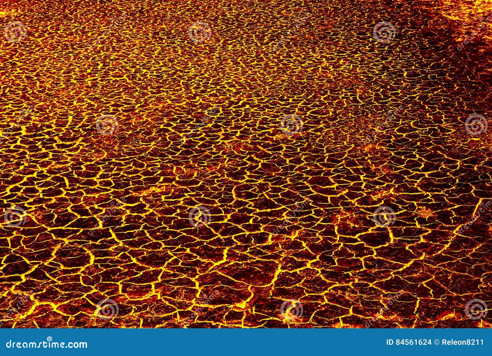 Heat Red Cracked Ground Texture. Royalty-Free Stock Photo ...