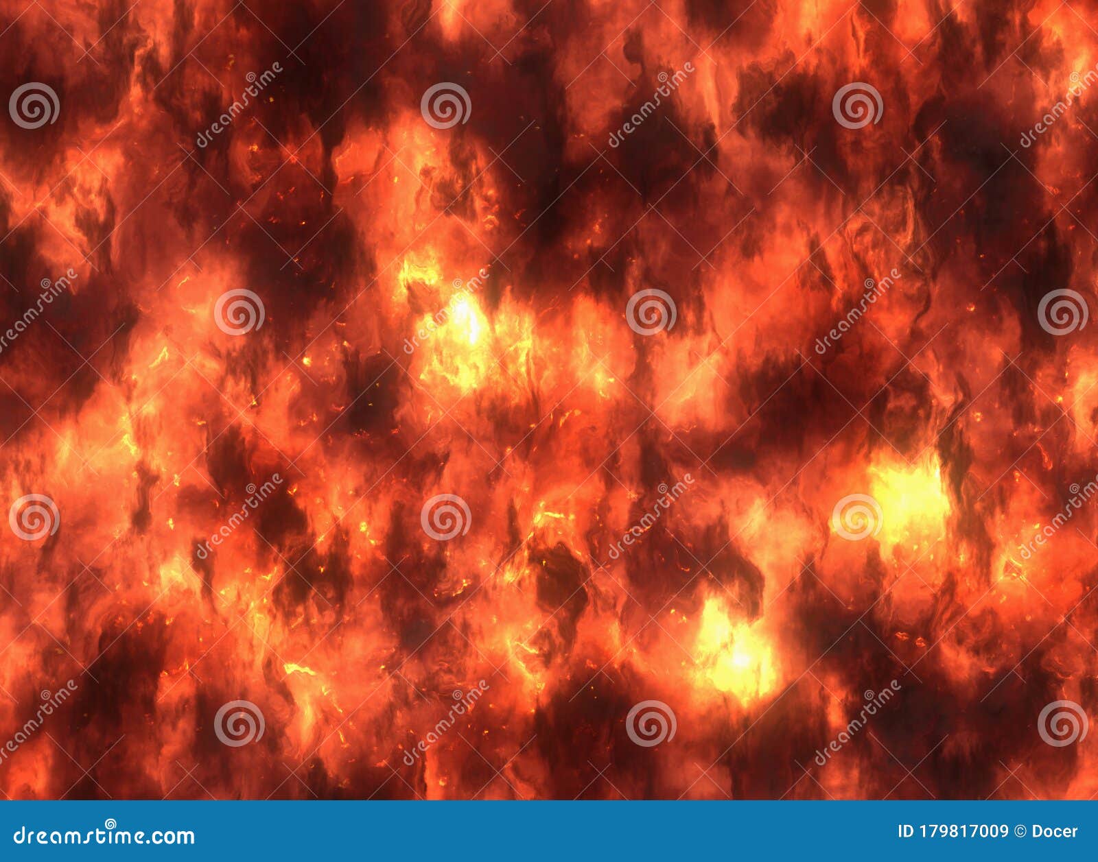 Heat Red Fire Flame Background Stock Illustration - Illustration of ...