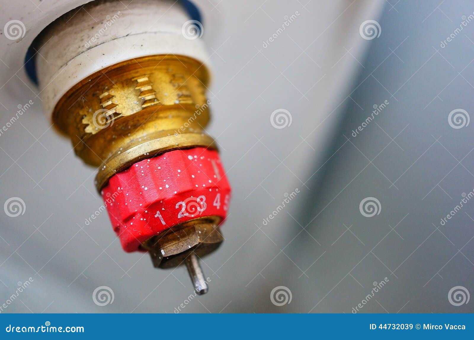 Heat regulator stock image. Image of regulator, levels - 44732039