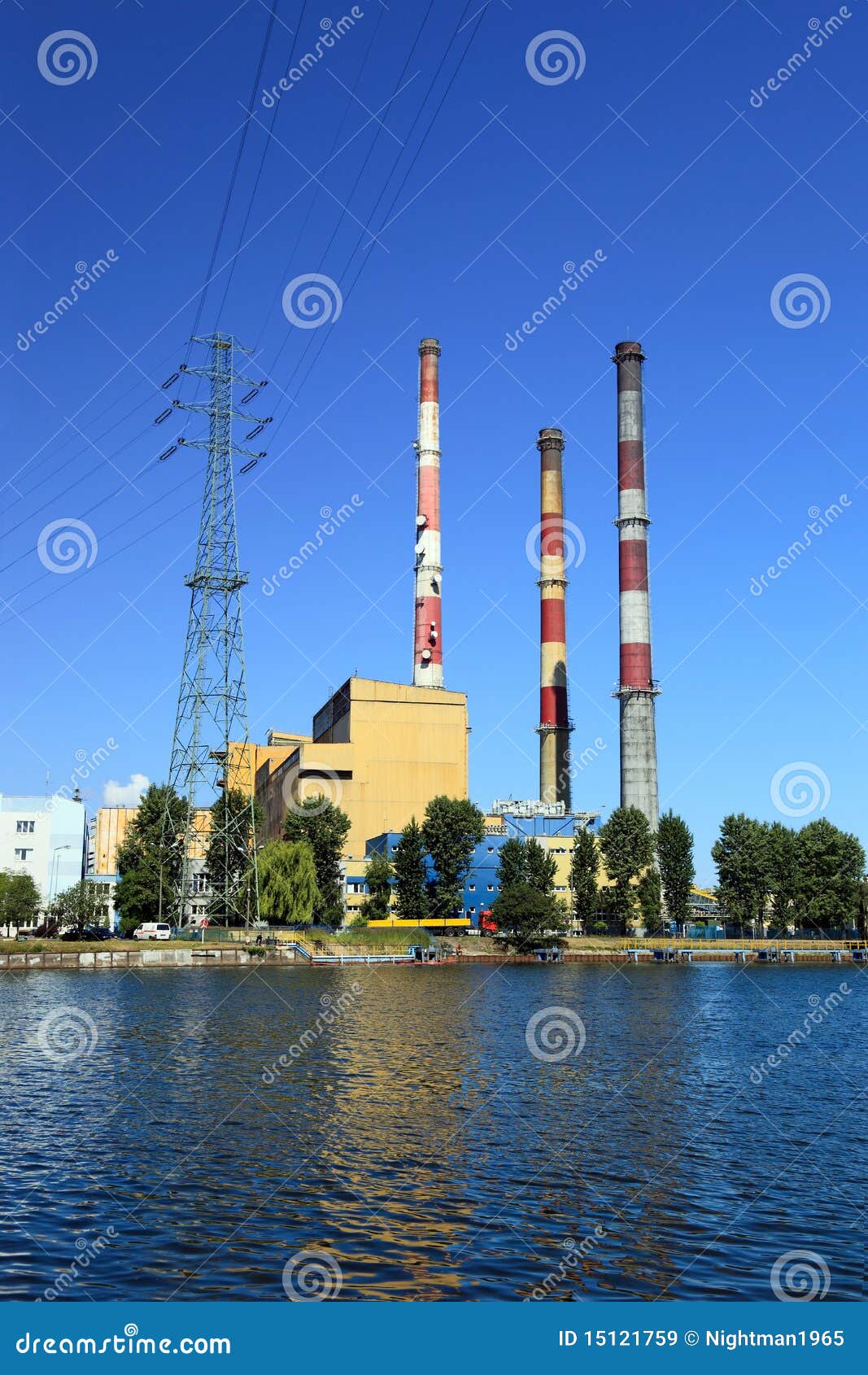 Heat station stock image. Image of petroleum, environmental - 15121759