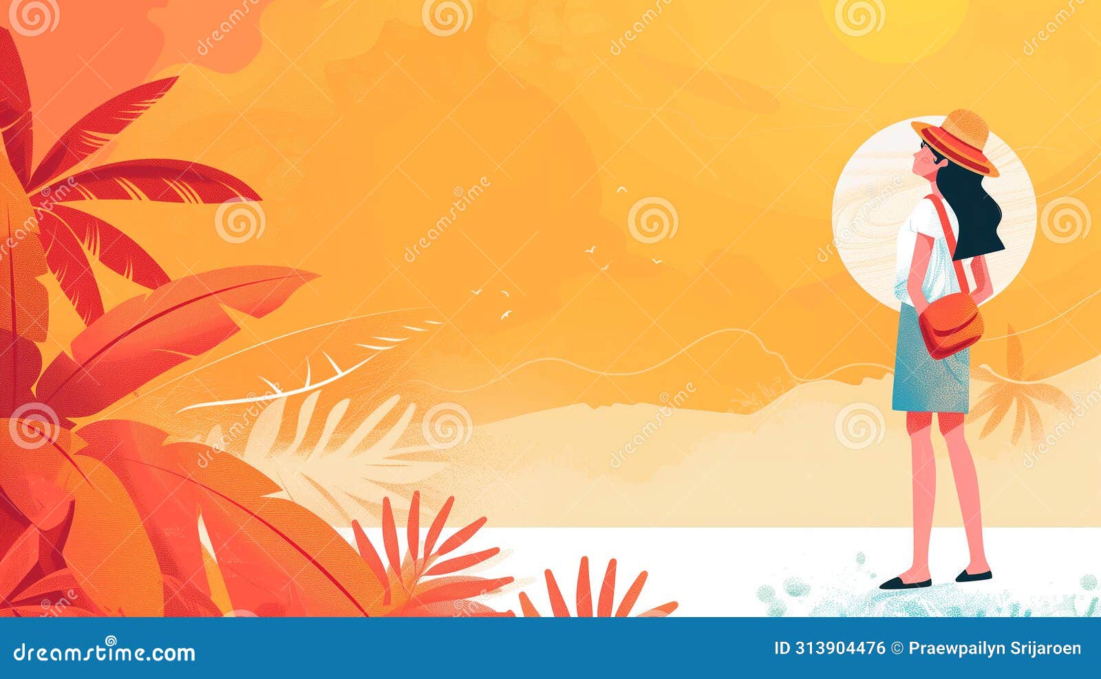 Heat Stroke First Aid Steps Banner, Step-by-step Illustration ...