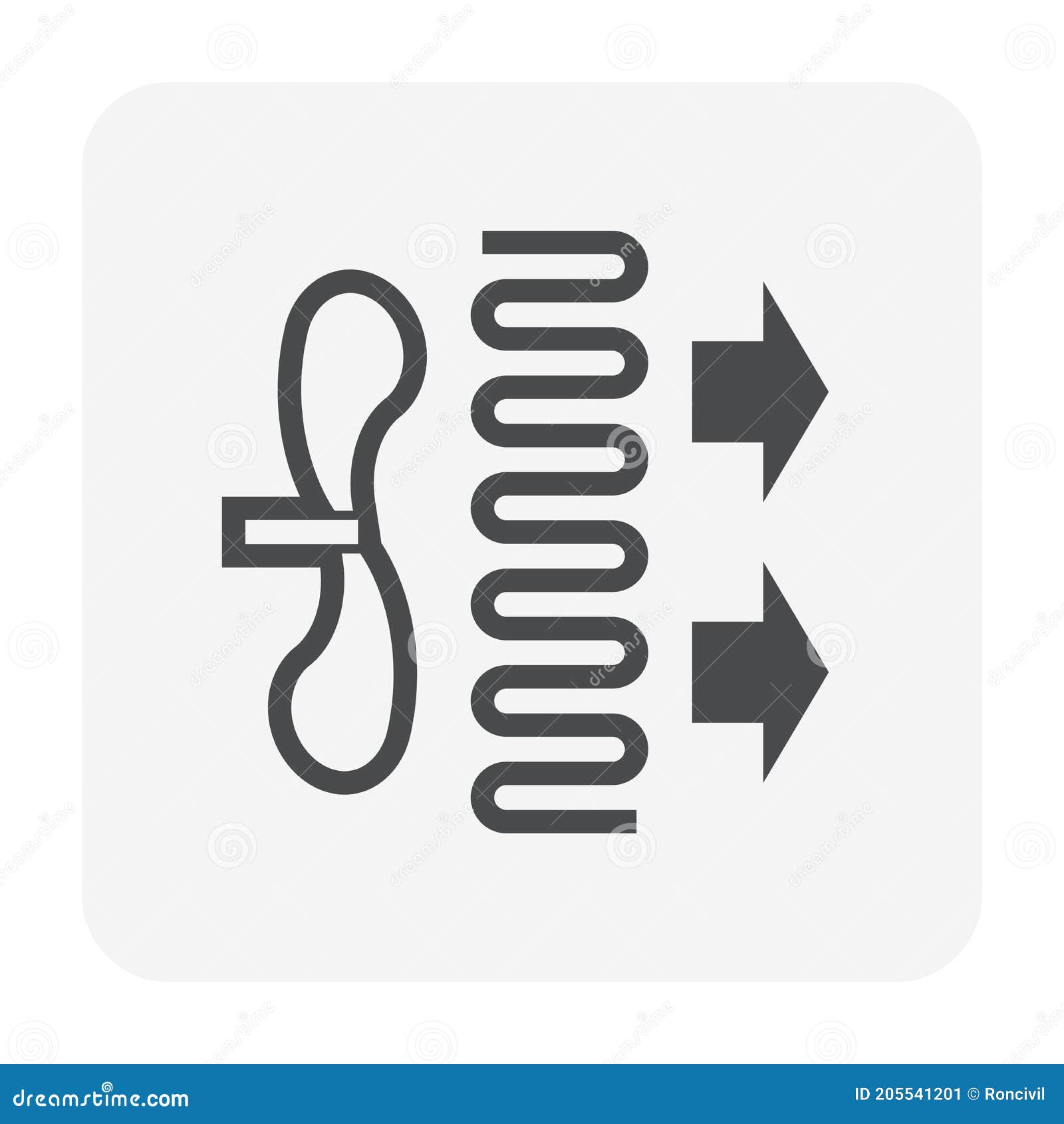 Air Conditioner Coil and Fan Vector Icon Design. Stock Vector ... Air Conditioner Coil and Fan Vector Icon Design. Stock Vector ...