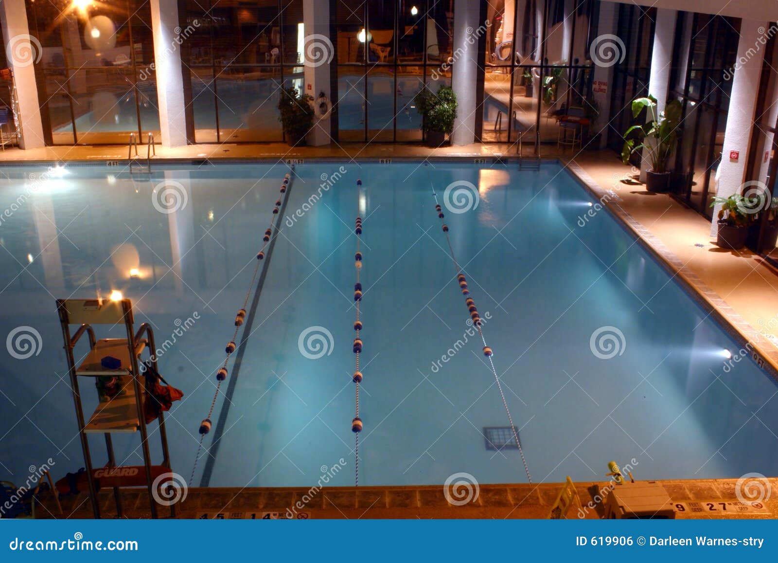 Heated Pool stock photo. Image of motel, watersport, laps - 619906