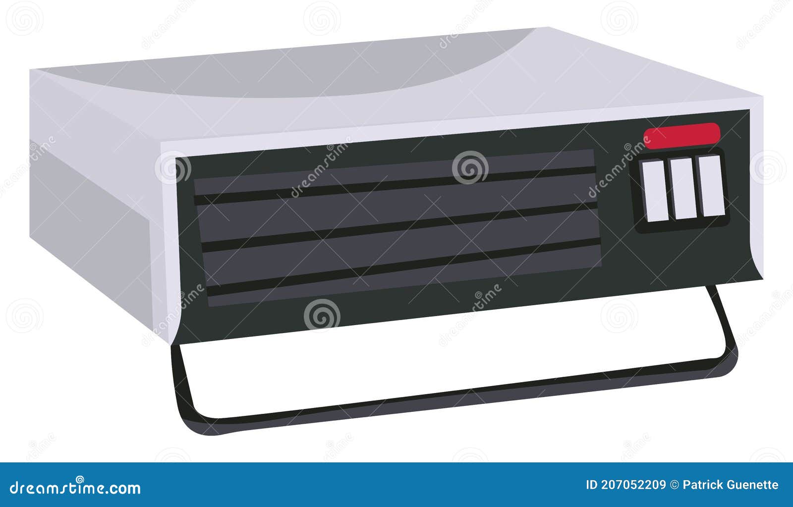 Heater Blower, Illustration, Vector Stock Vector - Illustration of ...