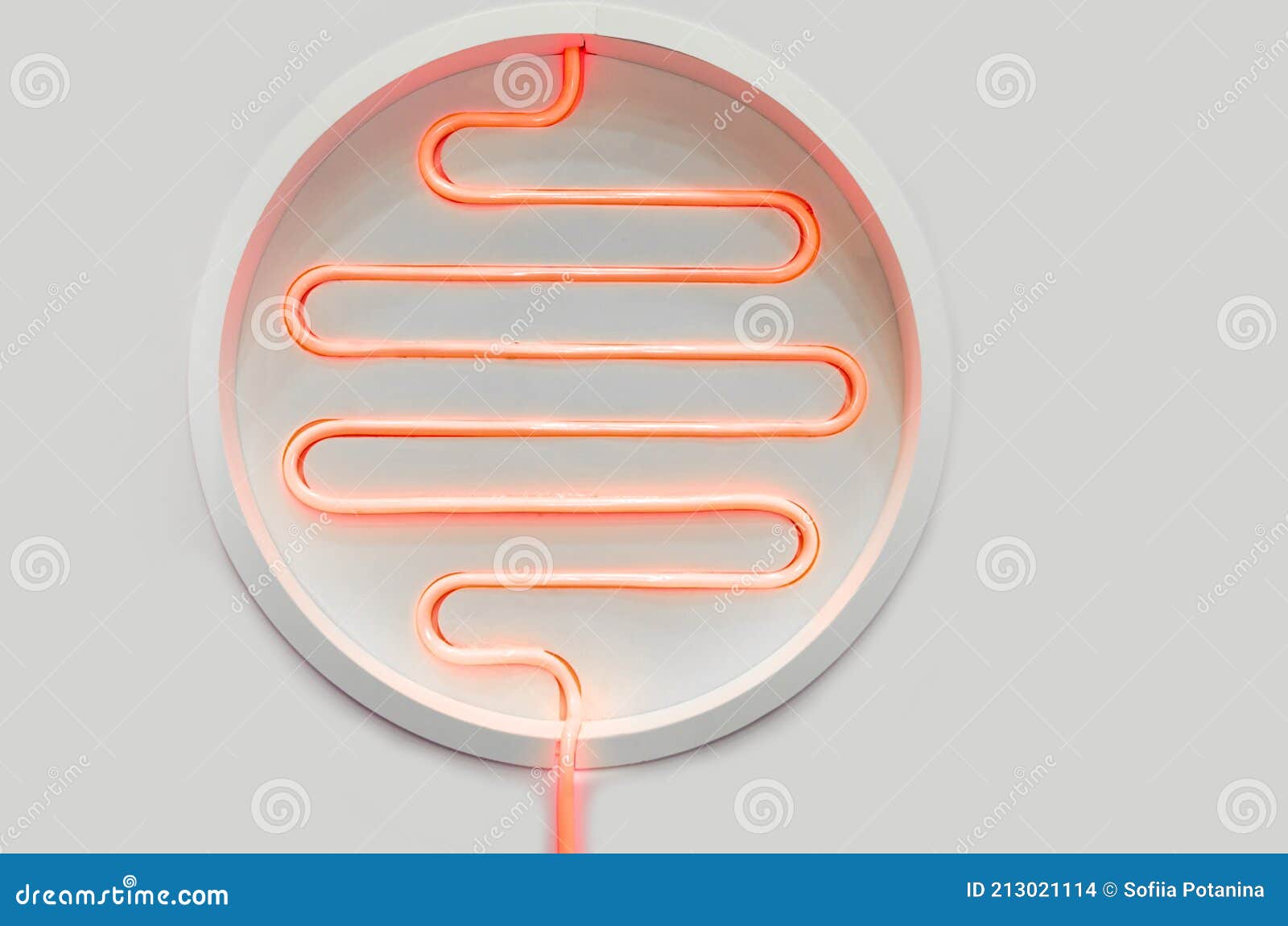 Heater with Red Hot Pipe on White Background Stock Photo - Image of ...