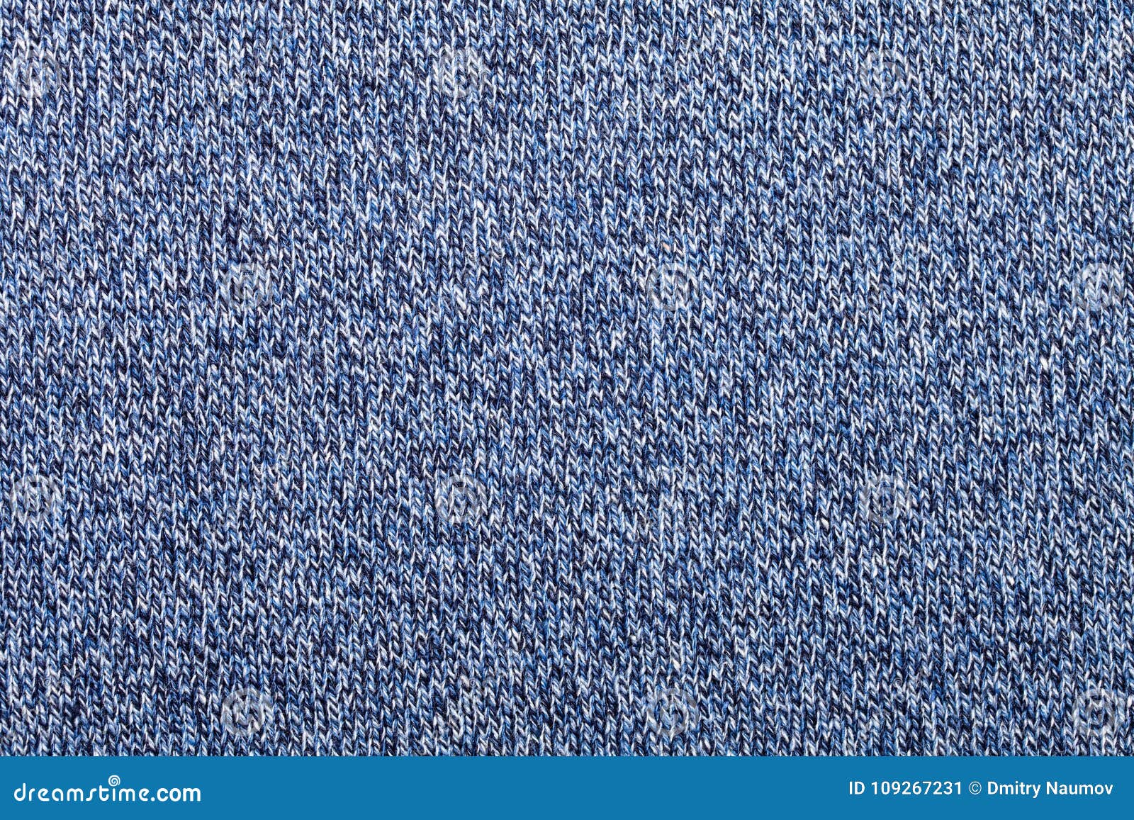 Heather Blue Knitted Fabric Pattern Stock Image - Image of knitting ...