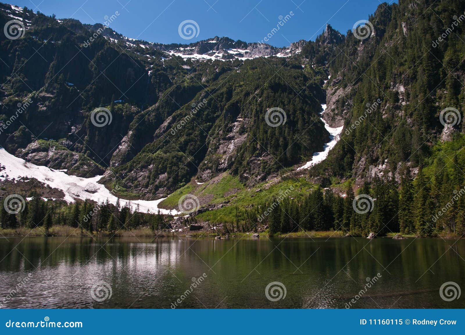 Heather Lake stock image. Image of baker, lake, water - 11160115