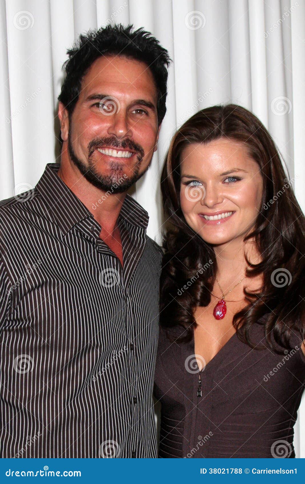 Heather Tom,Don Diamont editorial stock photo. Image of bold - 38021788