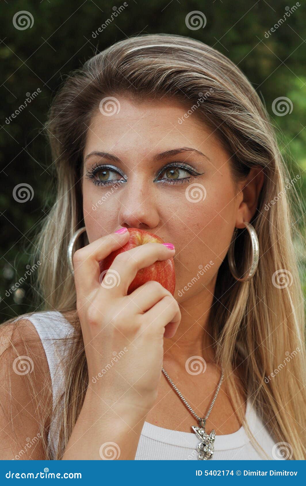 Heathy girl stock photo. Image of calories, girl, emotion - 5402174