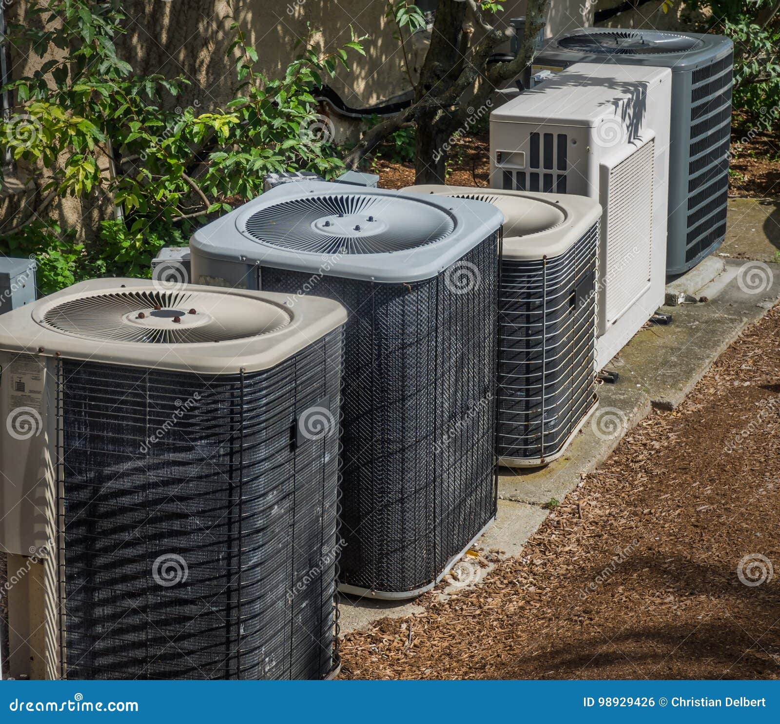 Air Conditioning Units Stock Image | CartoonDealer.com #87269491