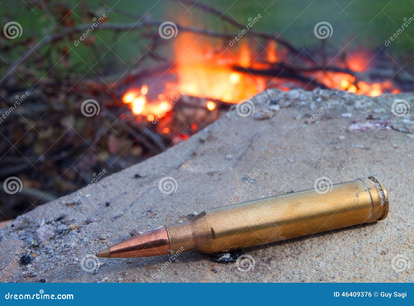 Heating ammo stock photo. Image of bullet, metal, ammunition - 46409376