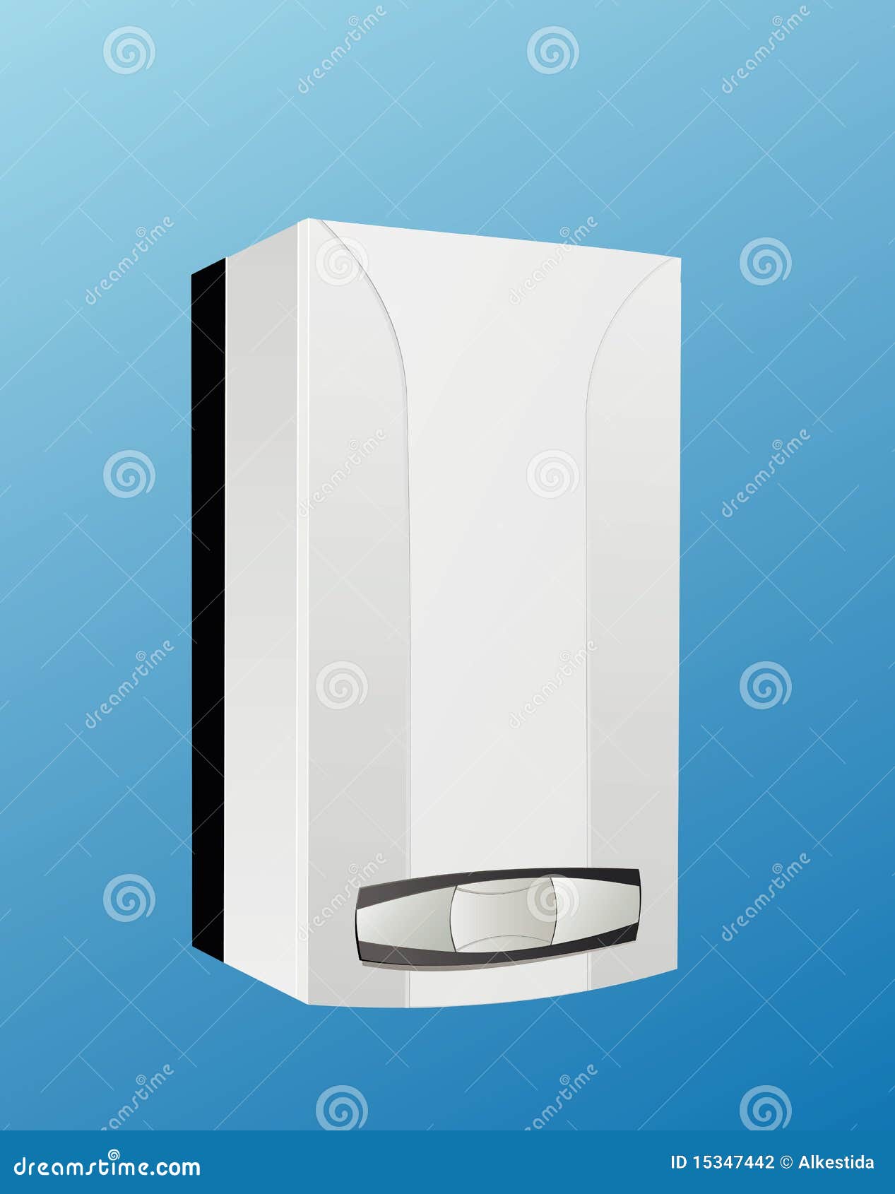 Heating boiler vector stock vector. Illustration of climate - 15347442