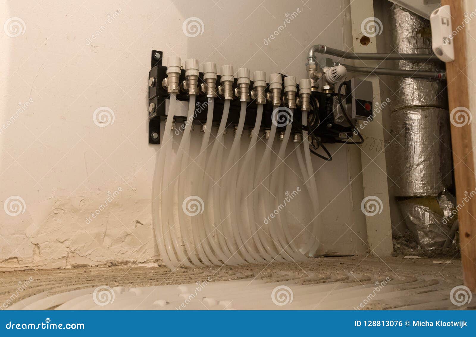 Heating control panel stock photo. Image of interior - 128813076