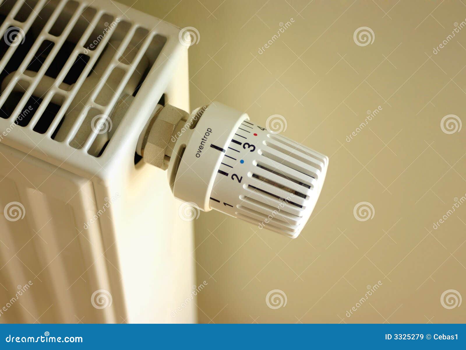 Heating controller stock image. Image of radiator, comfort - 3325279
