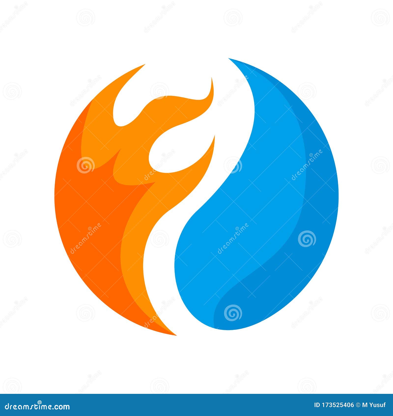 HVAC Logo Design, Heating Ventilation And Air Conditioning Logo Or Icon ...