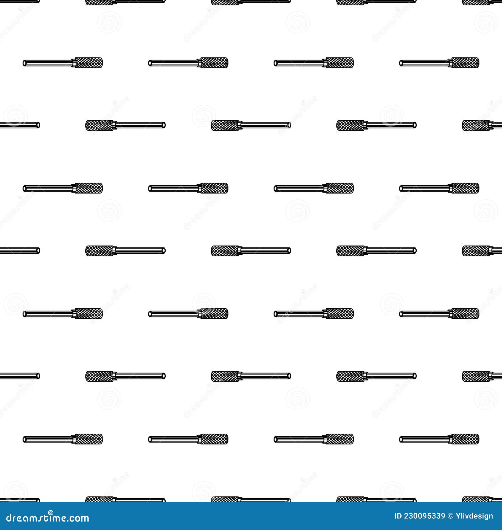 Heating Element Pattern Seamless Vector Stock Vector - Illustration of ...