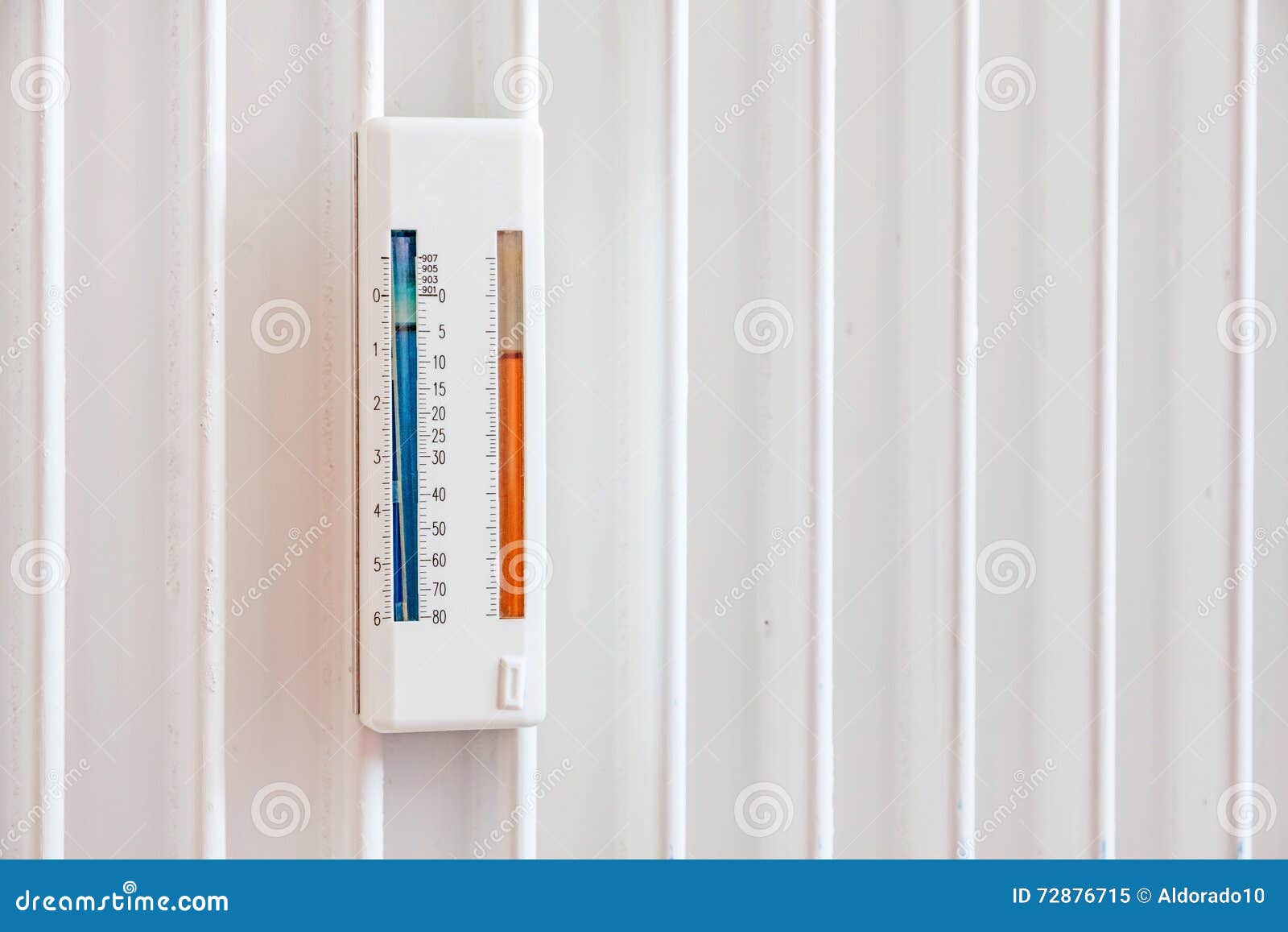 Heating Measurement Control Stock Image - Image of house, indoors: 72876715