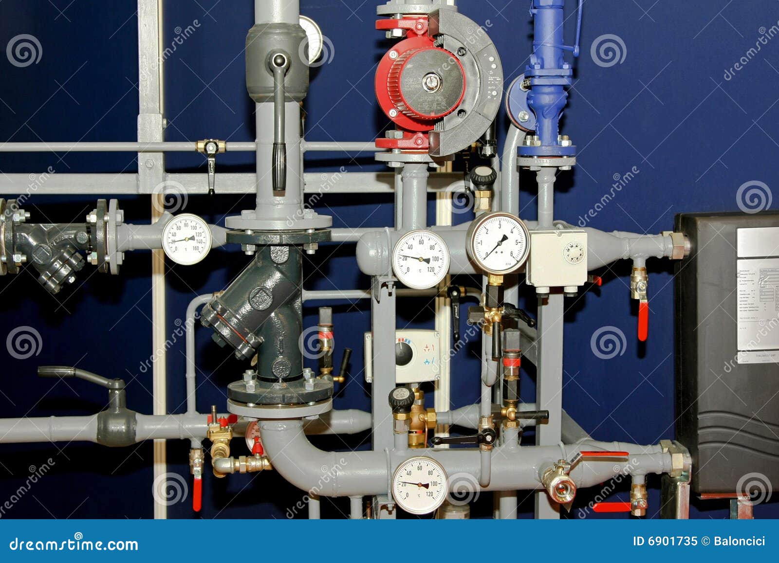 Heating pipes stock image. Image of element, vent, unit - 6901735