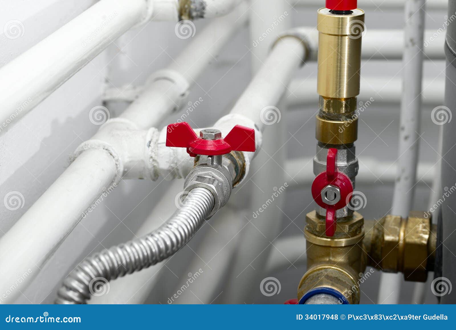 Heating Pipes stock photo. Image of close, furnace, aparat - 34017948