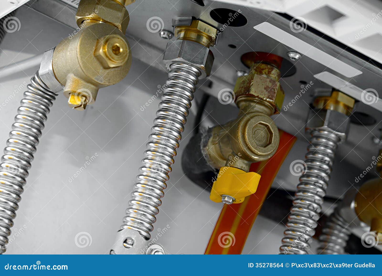 Heating Pipes stock photo. Image of system, plumbing - 35278564