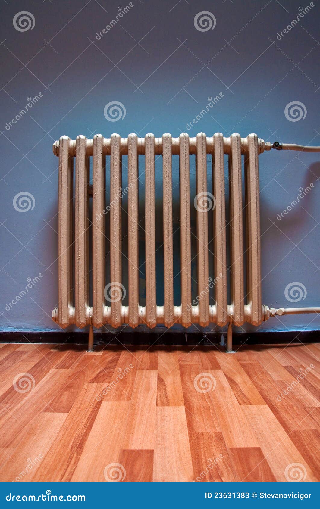 Heating radiator stock image. Image of wall, warmth, interior - 23631383