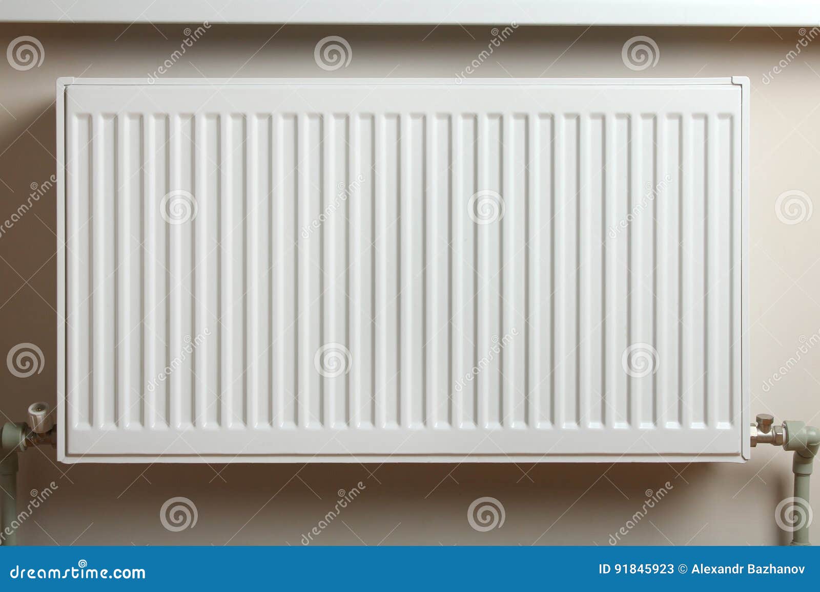 Heating radiator stock image. Image of white, temperature - 91845923