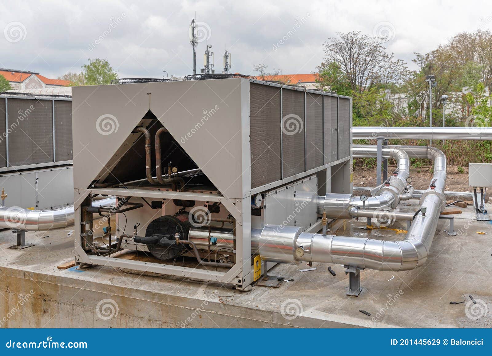 Hvac stock image. Image of conditioner, cold, conditioning - 201445629