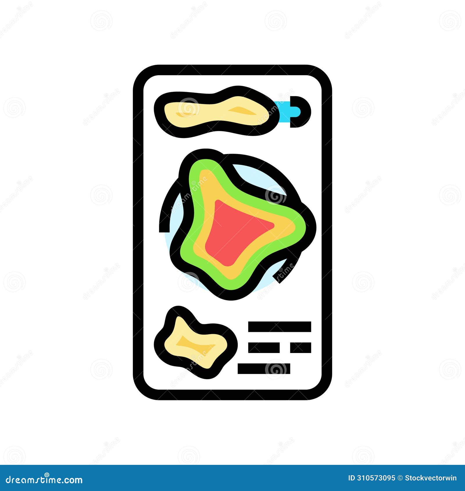 Heatmap Ux Ui Design Color Icon Vector Illustration Stock Vector ... Heatmap Ux Ui Design Color Icon Vector Illustration Stock Vector ...