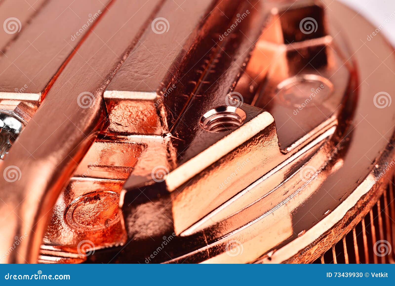 Heatsink stock photo. Image of heatsink, detailed, abstraction - 73439930