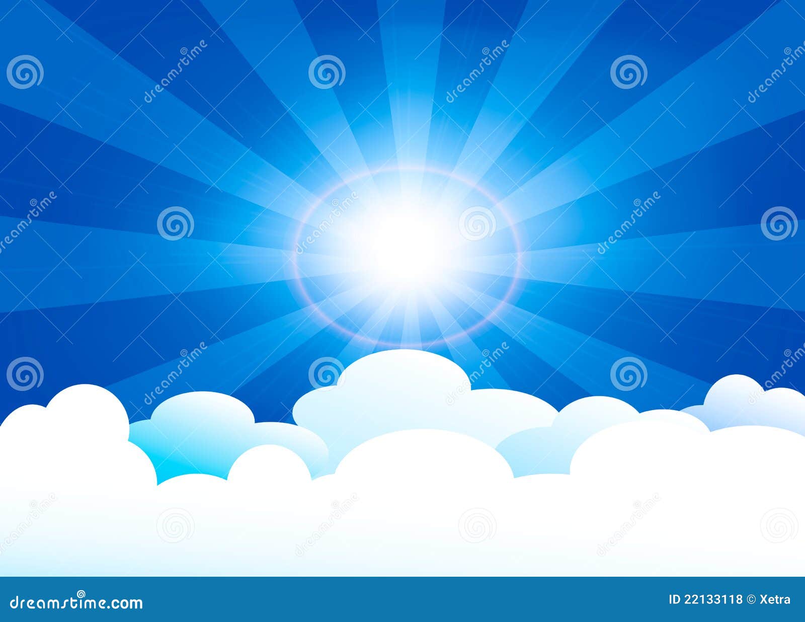 In Heaven Vector Illustration | CartoonDealer.com #22133118